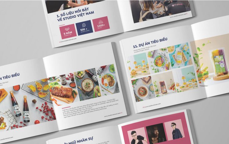 Dịch vụ thiết kế profile chuyên nghiệp, ấn tượng