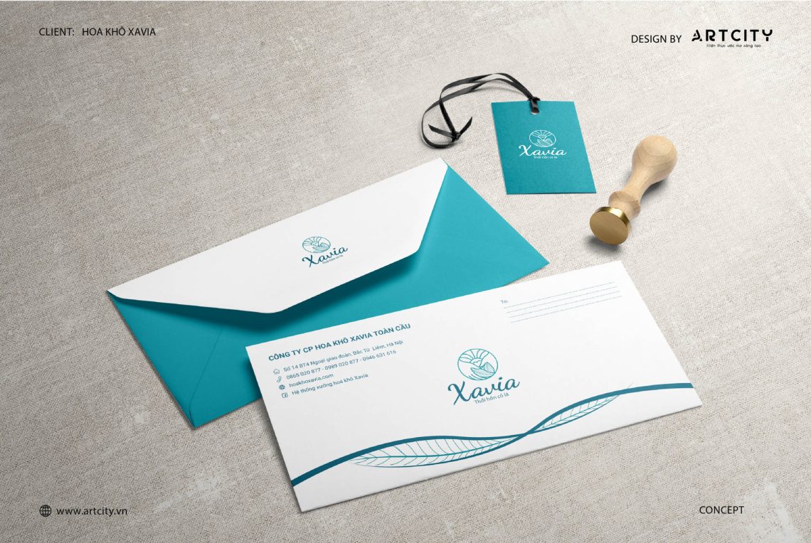 XAVIA BRAND IDENTITY DESIGN PROJECT
